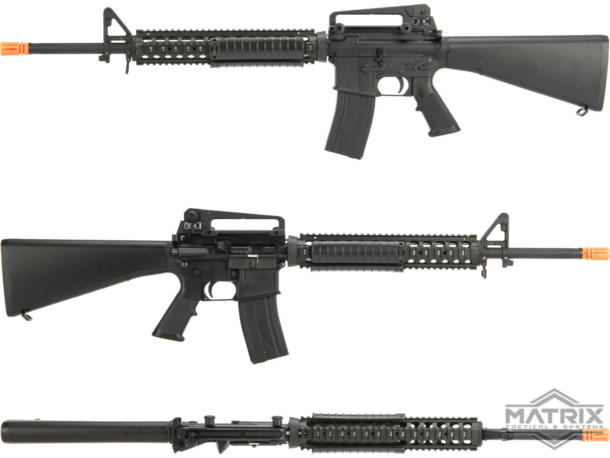 Matrix M4 GBB AR-15 Gas Blowback Airsoft Rifle w/ Reinforced WA System ...
