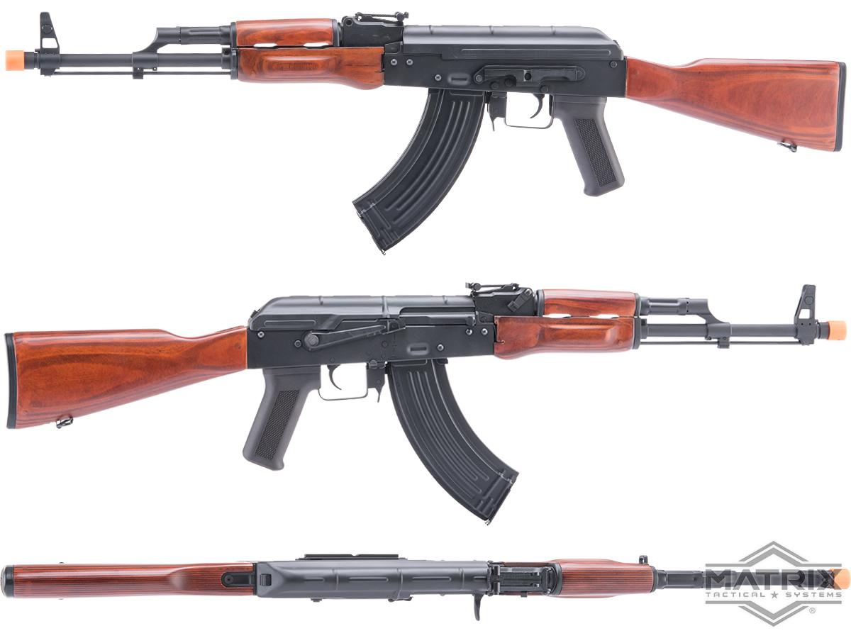 Matrix / S&T Stamped Steel AK Airsoft AEG Rifle w/ G3 Electronic ...