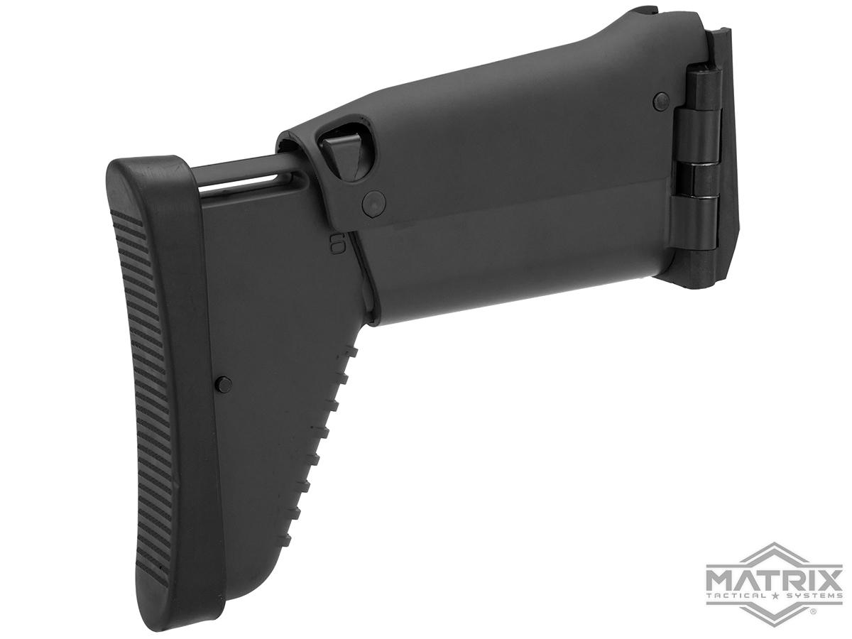 Complete Side Folding Retractable Stock for SCAR Series Airsoft AEG ...