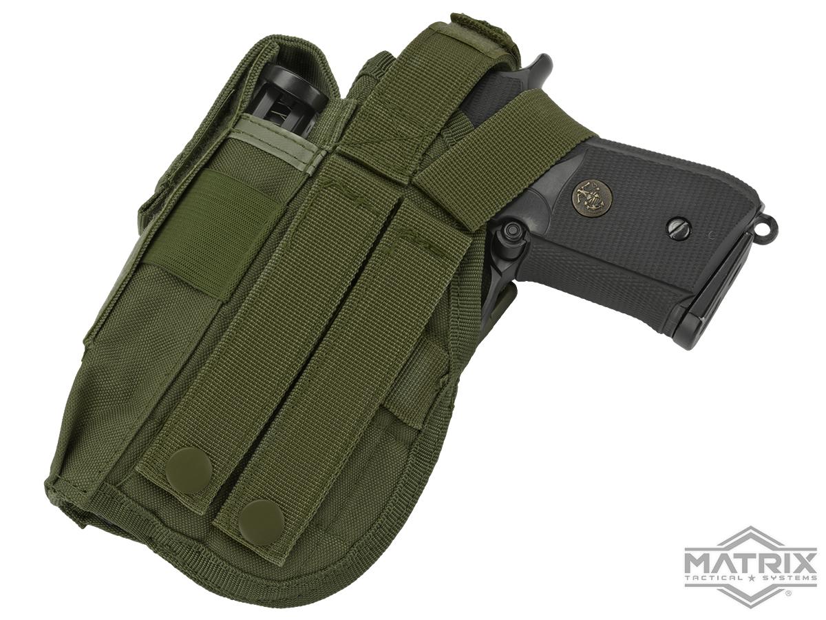Matrix Universal MOLLE / Belt Mount Holster for Handguns pistols (Color ...