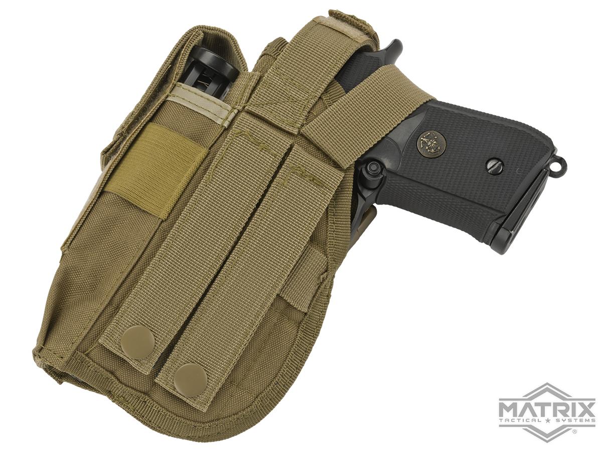 Matrix Universal MOLLE / Belt Mount Holster for Handguns pistols (Color ...