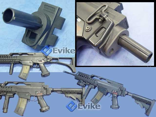 Matrix Hybrid G36 to M4 Stock Adapter for G36 Series Airsoft Rifles ...