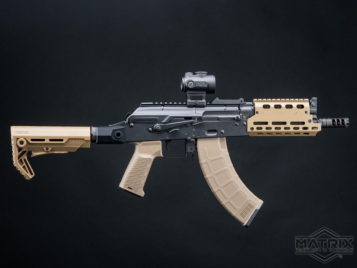 Strike Industries TRAX AK74 Stamped Steel Airsoft AEG Rifle w/ Folding ...