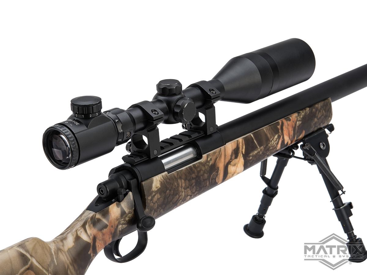 Matrix Bolt Action Sniper Rifle w/ Bull Barrel by Snow Wolf (Color ...