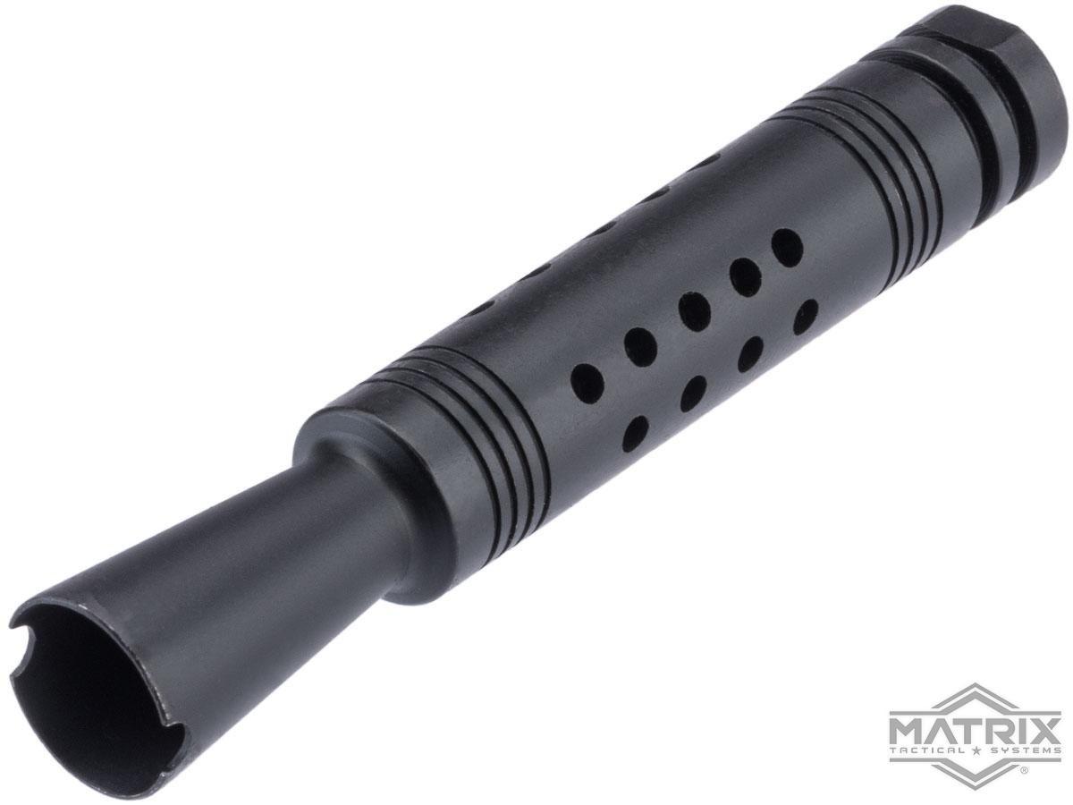 Matrix Ultra Long AK Type Flash Hider for Airsoft AEG Rifles (Type ...