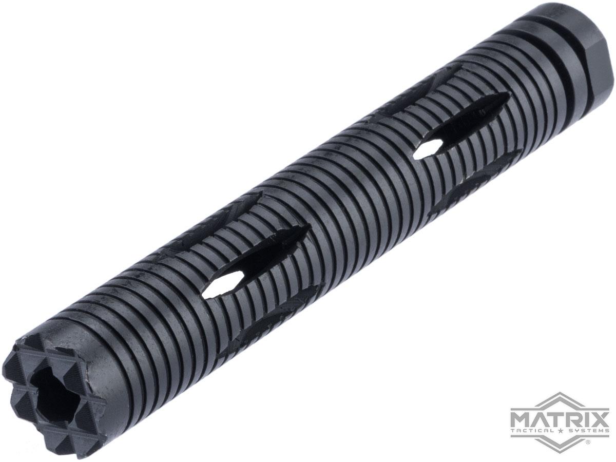 Matrix Ultra Long Attacker Flash Hider for Airsoft AEG Rifles (Type ...