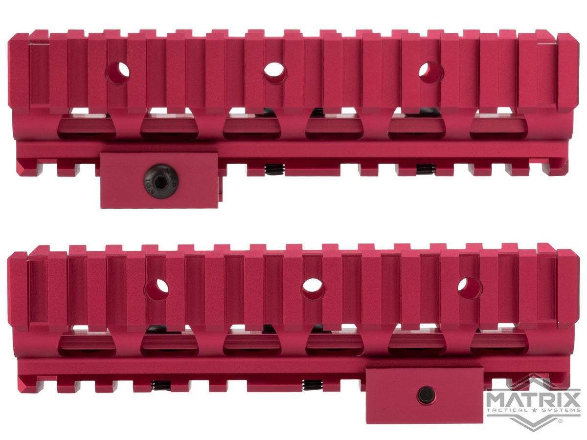 Matrix Aluminum CNC RIS Lower Handguard for M249 Series Airsoft AEG ...