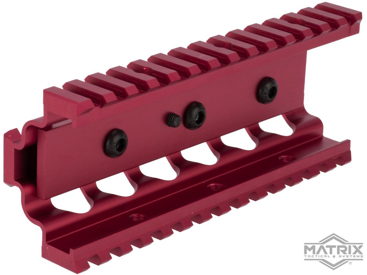 Matrix Aluminum CNC RIS Lower Handguard for M249 Series Airsoft AEG ...