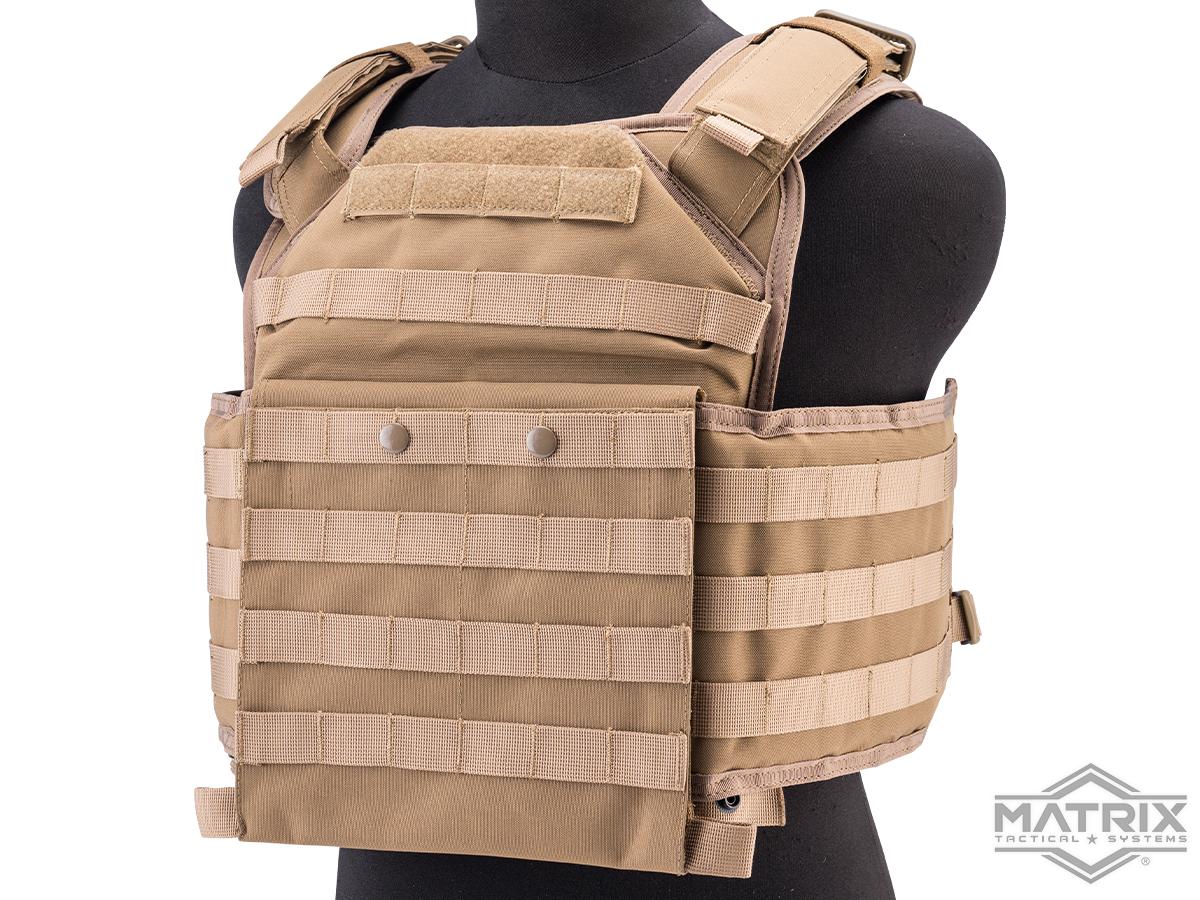 Matrix "Eradicator" Assault Plate Carrier (Color: Coyote Brown ...