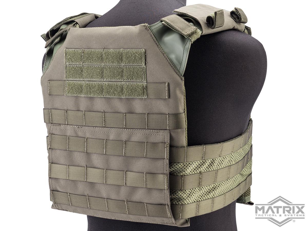Matrix "Blazer" Modular Tactical Plate Carrier (Color: Ranger Green ...