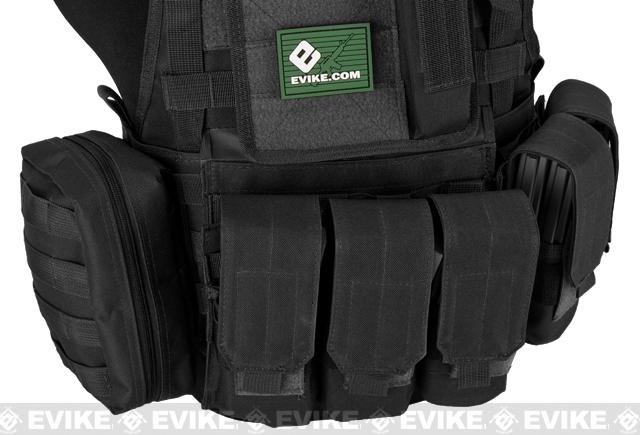 Matrix Medium Assault Plate Carrier Vest w/ Cummerbund & Pouches (Color ...