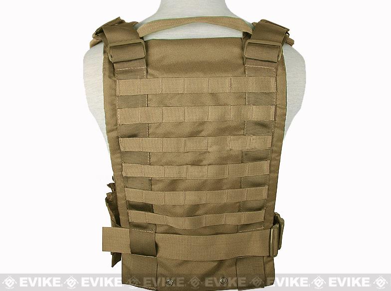 Matrix MOLLE Ready Tactical Commando Vest (Color: Tan), Tactical Gear ...