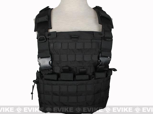 Matrix MOLLE Ready Tactical Commando Vest (Color: Black), Tactical Gear ...