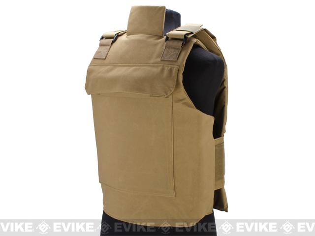 Matrix Delta Force Style Body Armor Shell Vest (Color: Tan), Tactical ...