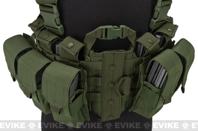 Matrix / Lancer Tactical High Speed M4/M16 Chest Rig - OD Green ...