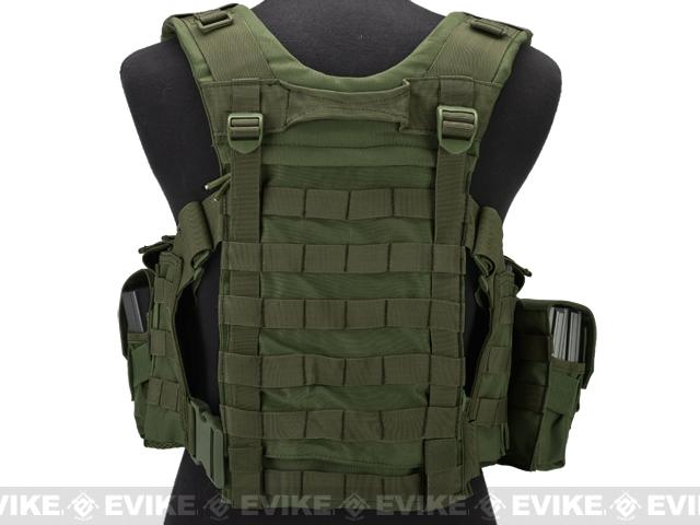 Matrix / Lancer Tactical High Speed M4/M16 Chest Rig - OD Green ...