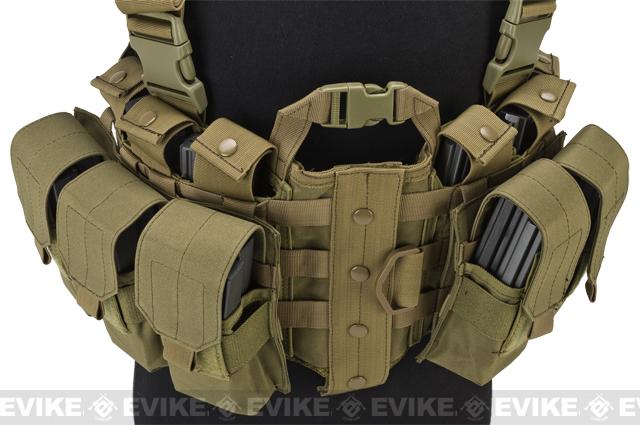 Matrix / Lancer Tactical High Speed M4/M16 Chest Rig - Tan, Tactical ...