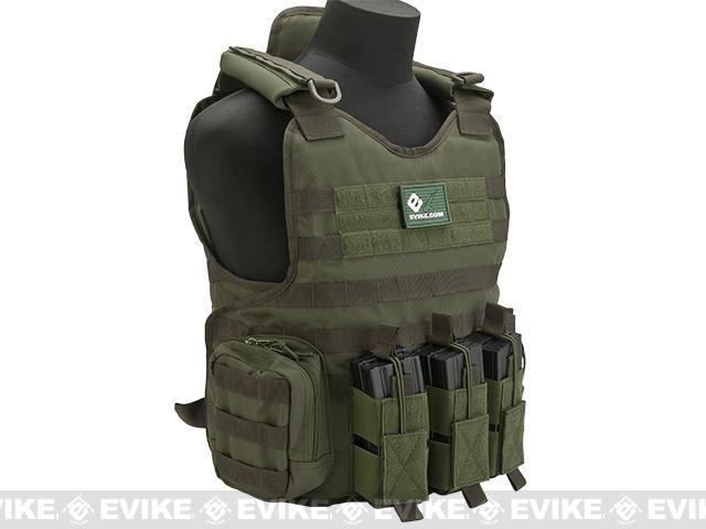 Matrix Light Brigade Tactical Vest (Color: OD Green), Tactical Gear ...