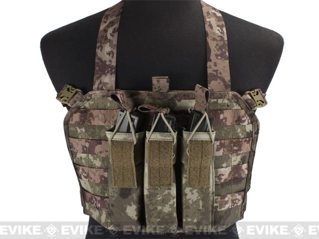 Matrix High Speed Operator Chest Rig w/ SMG Mag Pouch (Color: Arid Camo ...