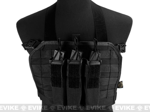 Matrix High Speed Operator Chest Rig w/ SMG Mag Pouch (Color: Black ...