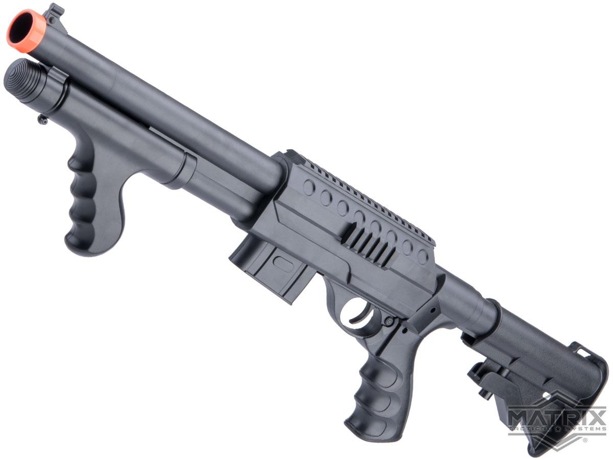 Matrix Heavy Version Tactical Railed Airsoft Spring Shotgun (Model ...