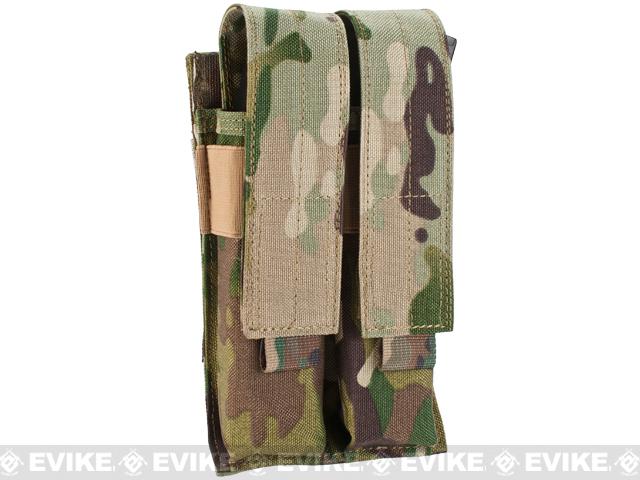 Matrix Airsoft SMG Double Magazine MOLLE Pouch (Color: Camo), Tactical ...