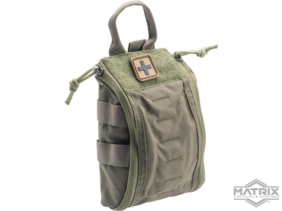 Matrix Quick Release First Aid Pouch A (Color: Ranger Green), Tactical ...