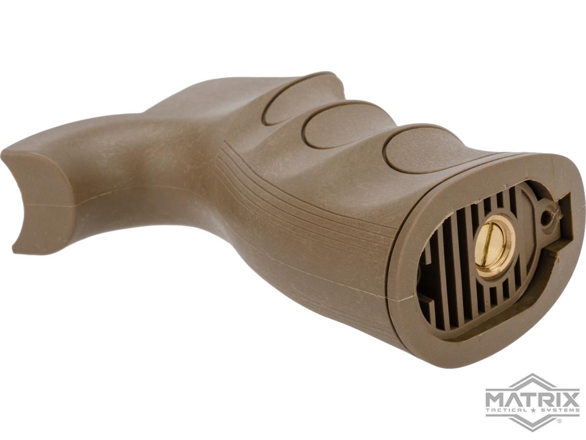 Matrix G27 Grooved Motor Grip for M16 / M4 Series Airsoft AEG Rifle ...