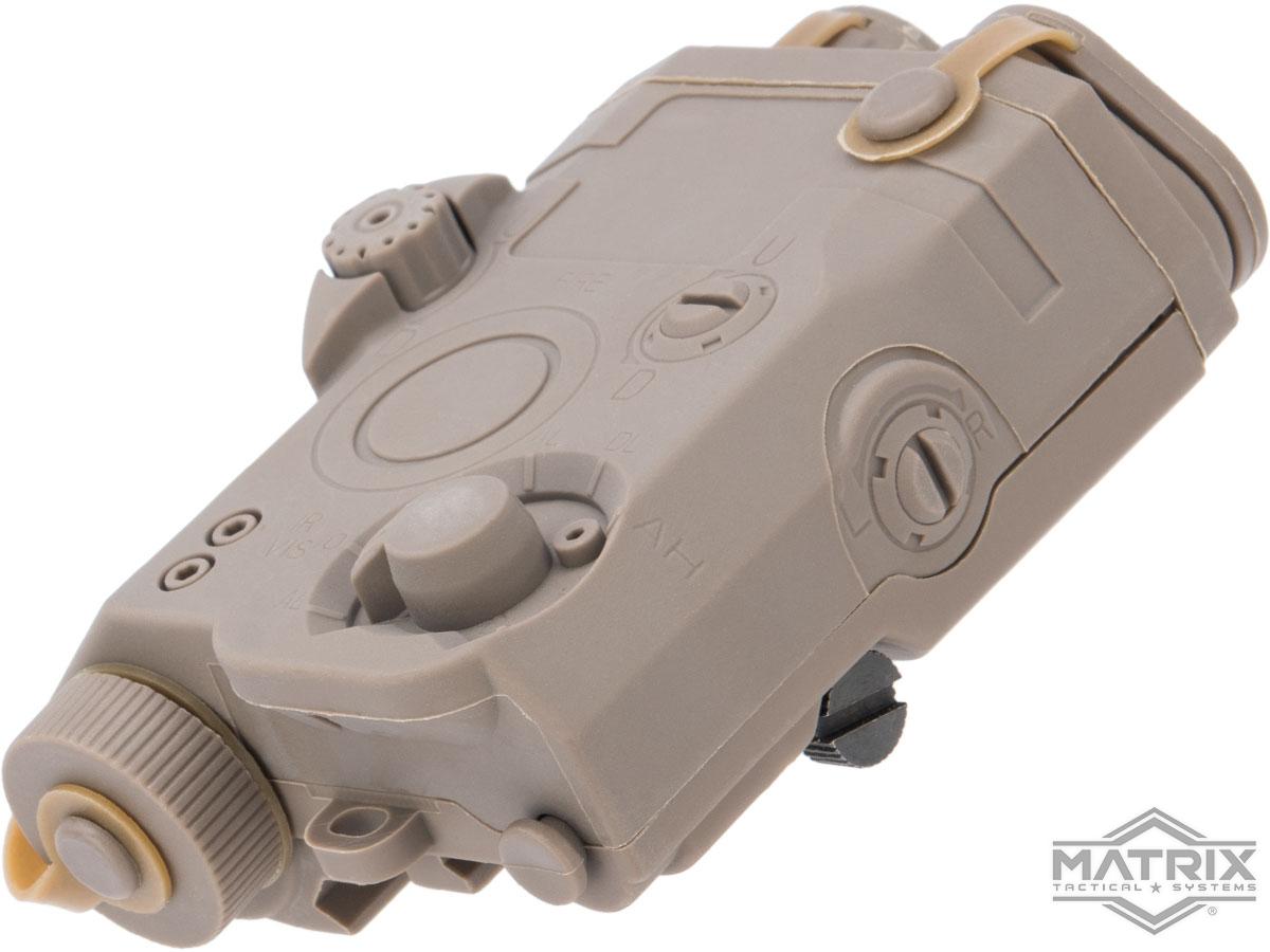 Matrix Airsoft PEQ-15 Battery Box w/ Laser System - Red Laser (Color ...