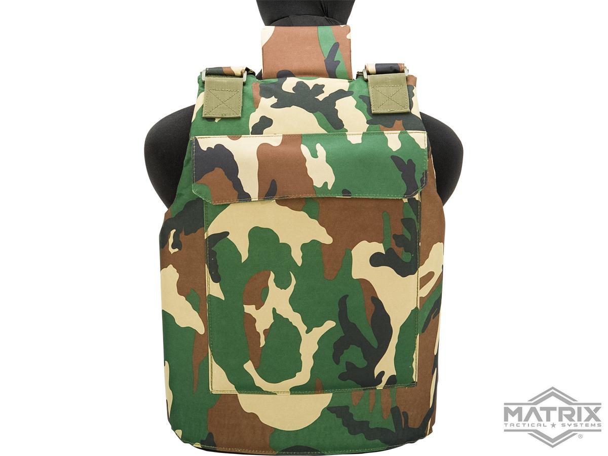 Matrix Delta Force Style Body Armor Shell Vest (Color: Woodland ...