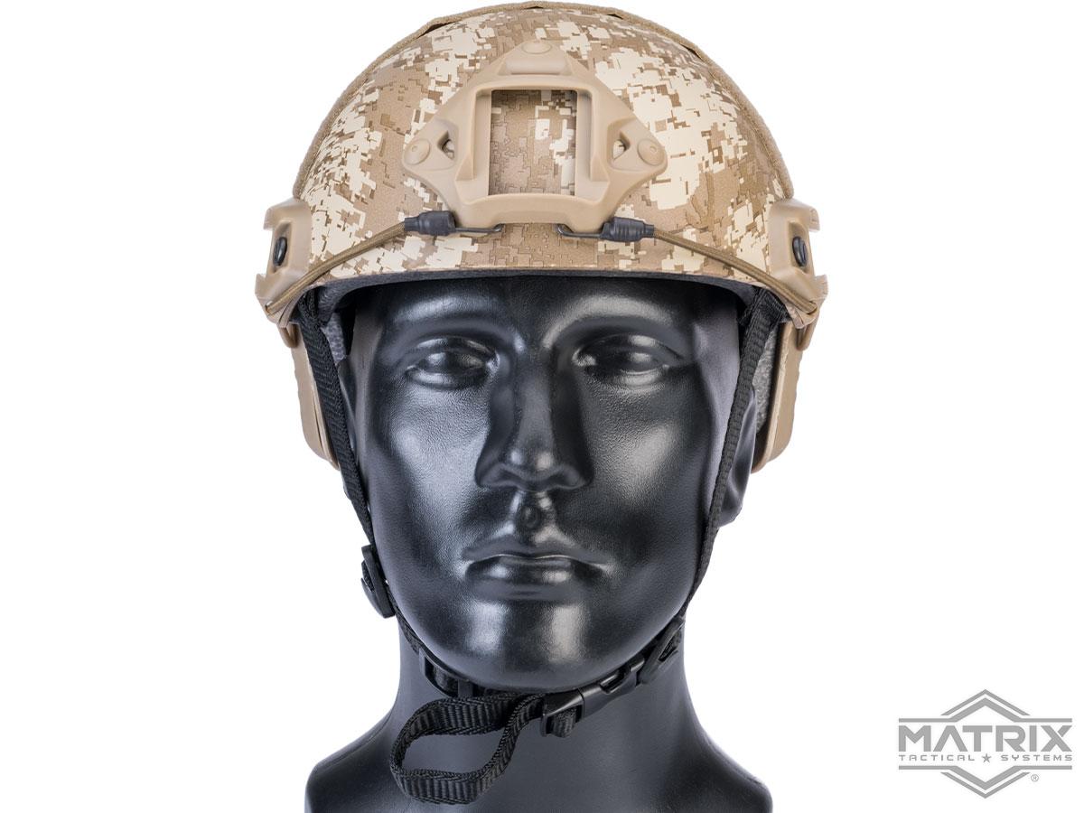 Matrix Basic High Cut Ballistic Type Tactical Airsoft Bump Helmet ...