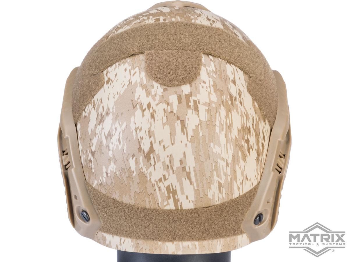 Matrix Basic High Cut Ballistic Type Tactical Airsoft Bump Helmet ...