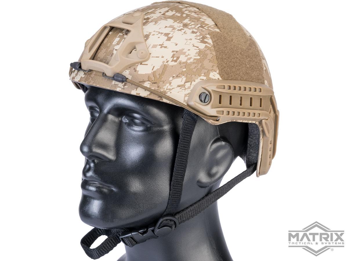 Matrix Basic High Cut Ballistic Type Tactical Airsoft Bump Helmet ...