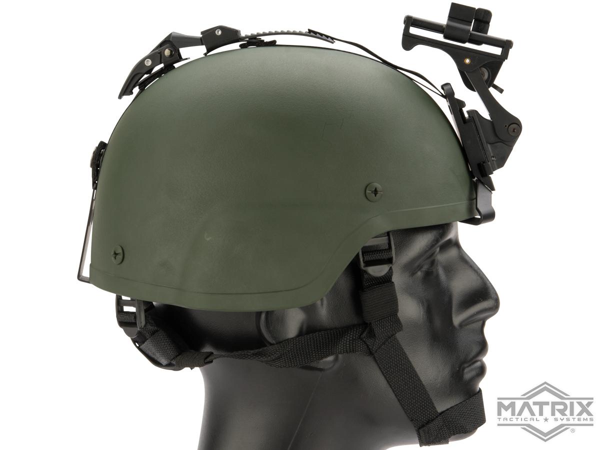 Matrix M88 Style Airsoft Helmet with Night Vision Mount (Color: OD ...