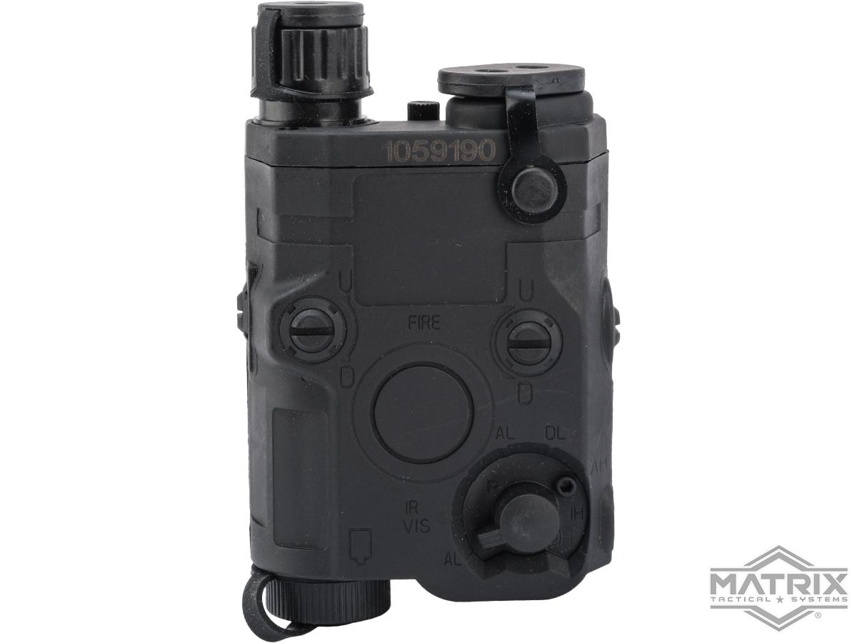 Matrix Mock PEQ-15 LA-5 Battery Box w/ Green Laser (Color: Black ...