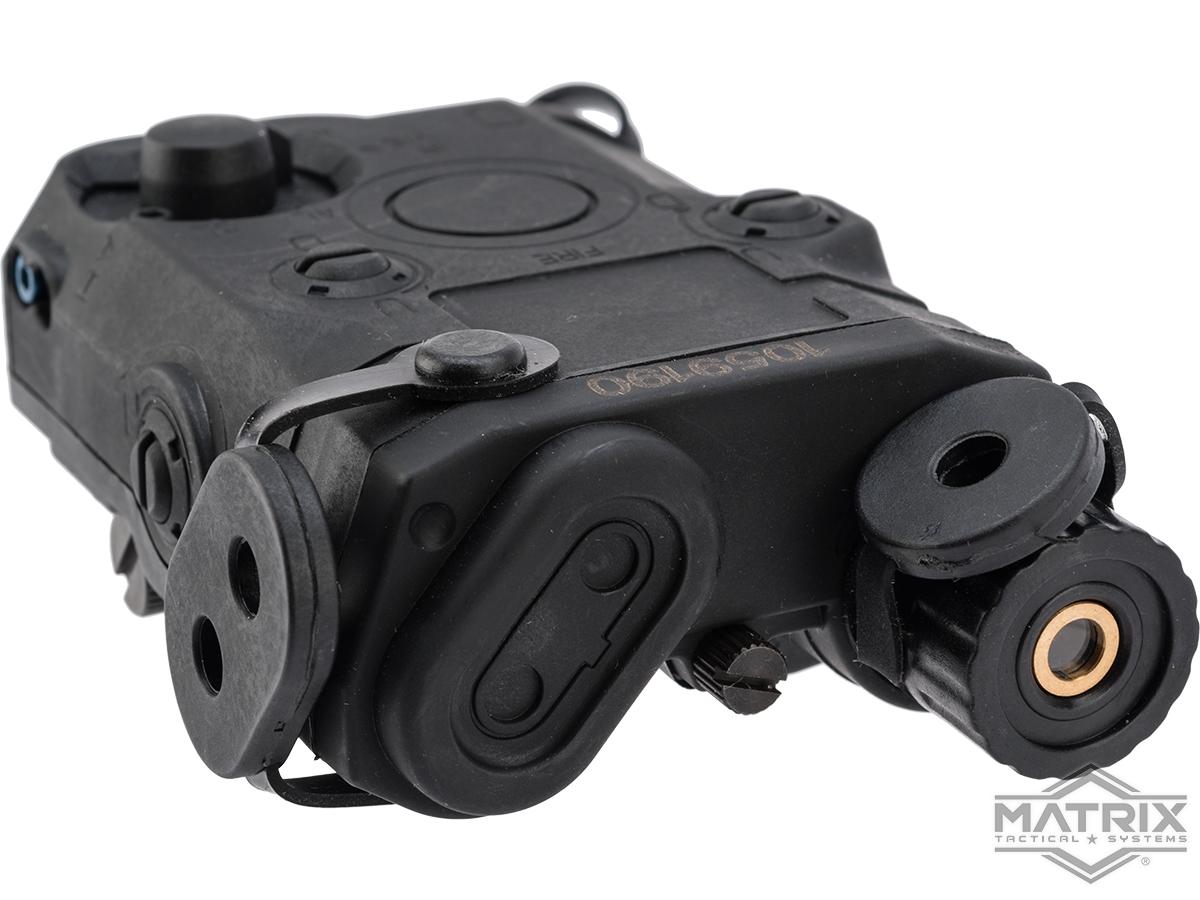 Matrix Mock PEQ-15 LA-5 Battery Box w/ Green Laser (Color: Black ...