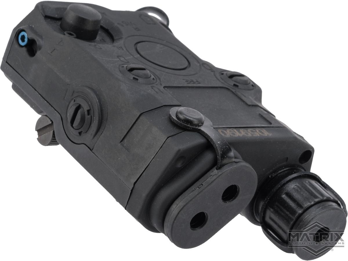Matrix Mock PEQ-15 LA-5 Battery Box w/ Green Laser (Color: Black ...