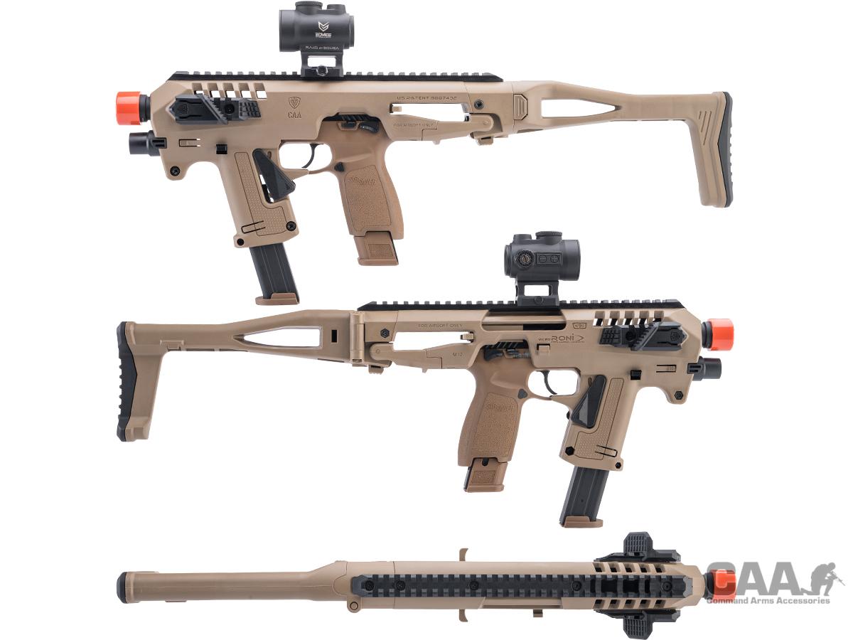 CAA Airsoft Complete Micro Roni Pistol Carbine Conversion Kit w/ P320 ...