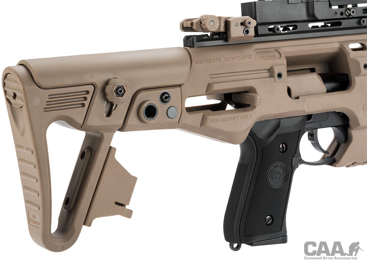 Completed Build CAA Airsoft Roni Carbine Airsoft GBB SMG Pistol (Build ...