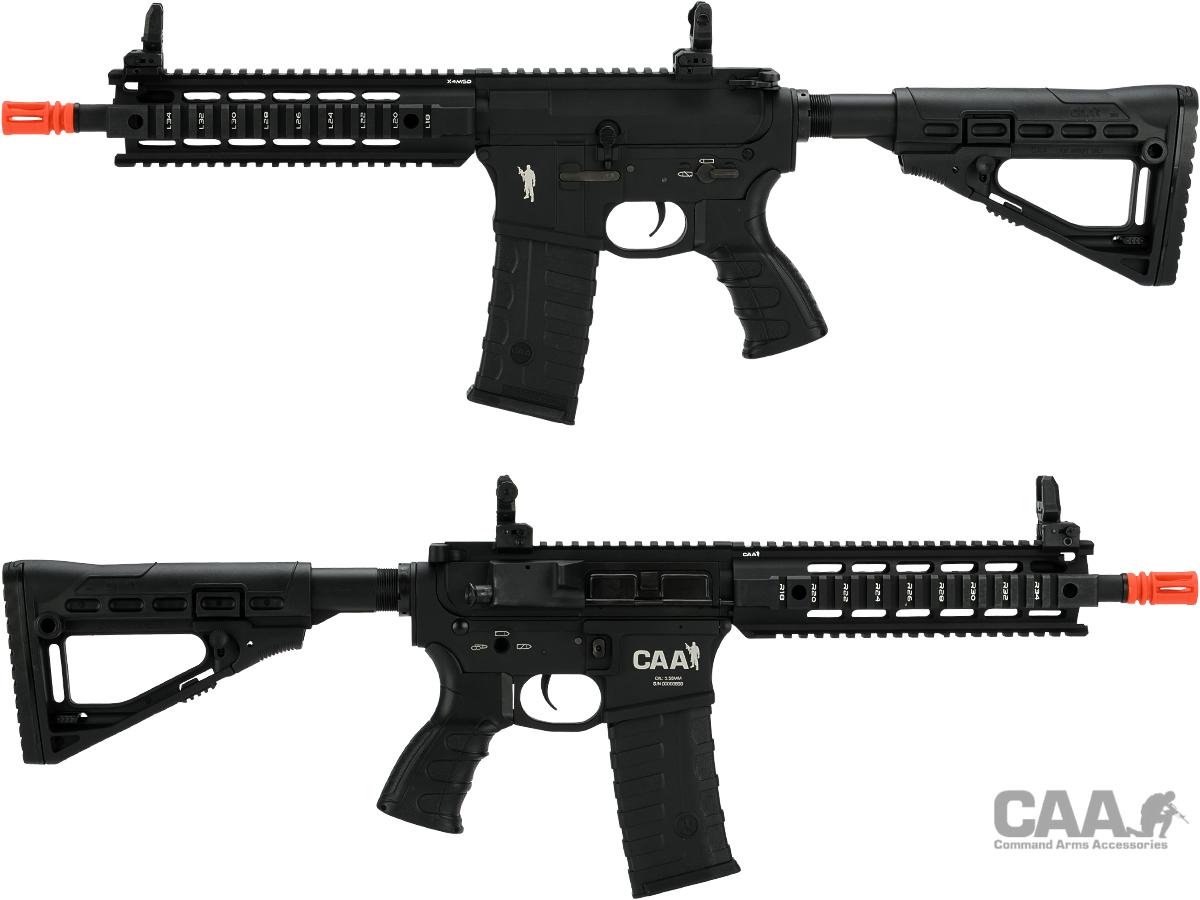 Command Arms Airsoft CAA M4 9" Airsoft AEG Rifle (Color: Black ...