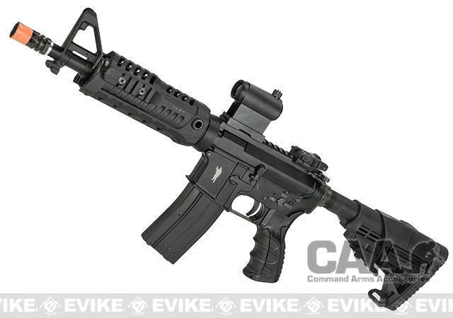 CAA Licensed M4 CQB Airsoft GBB Rifle - Black, Airsoft Guns, Gas ...
