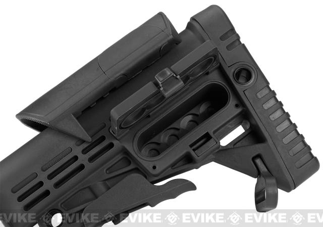 CAA Airsoft CBS+ACP M4 Airsoft AEG Rifle Stock (Color: Black ...
