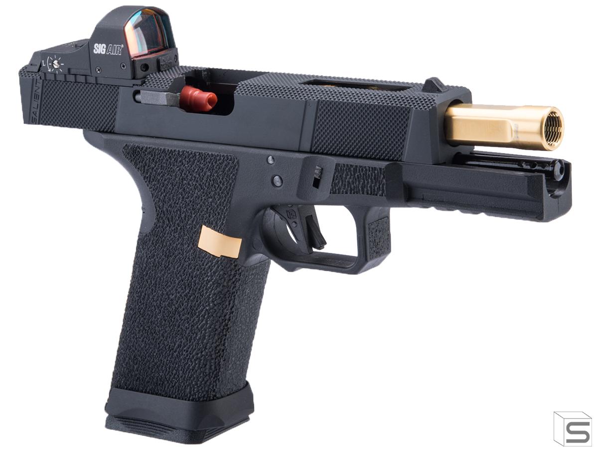 EMG SAI BLU w/ EMG Tier One Utility RMR-Cut Slide GBB Airsoft Pistol ...