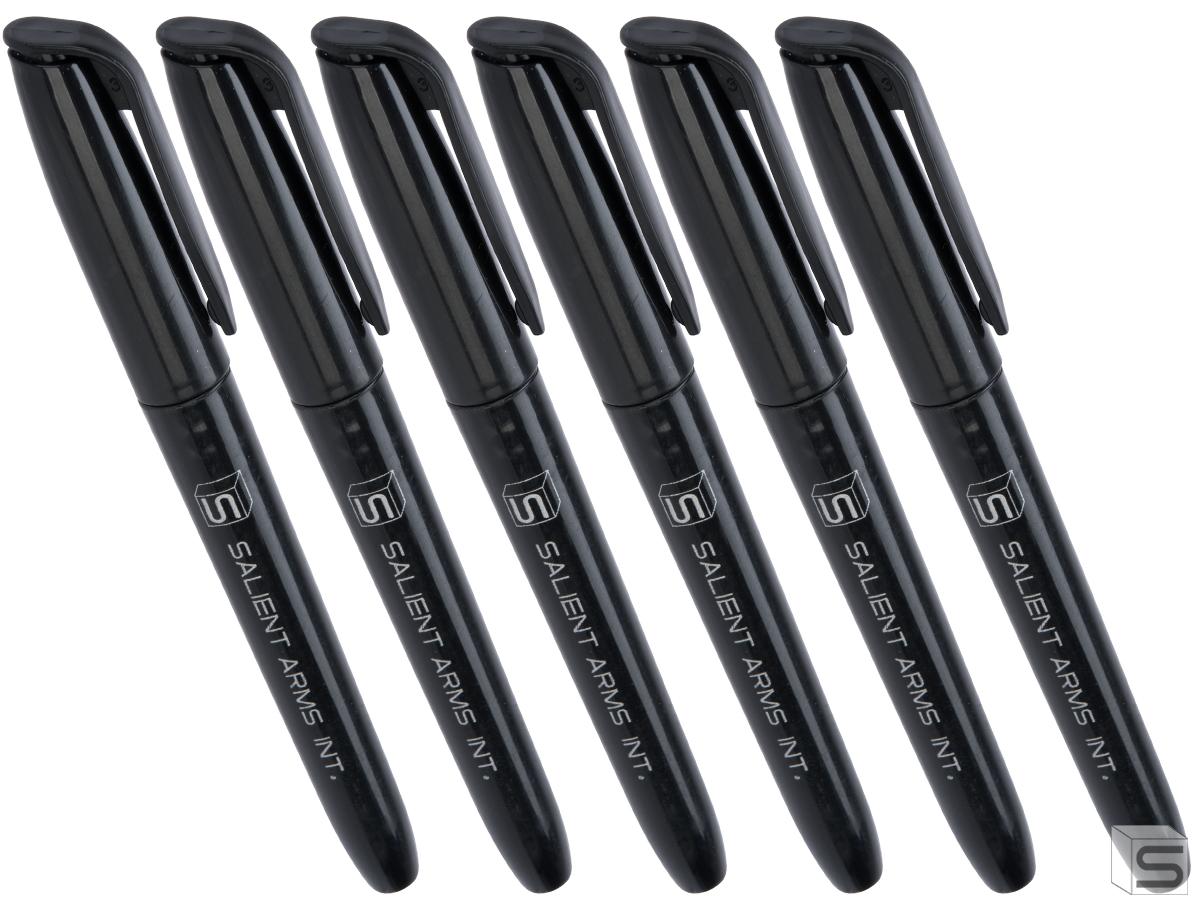 Salient Arms Dot-Matrix Permanent Marker by Malterra (Package: 6 Pack ...