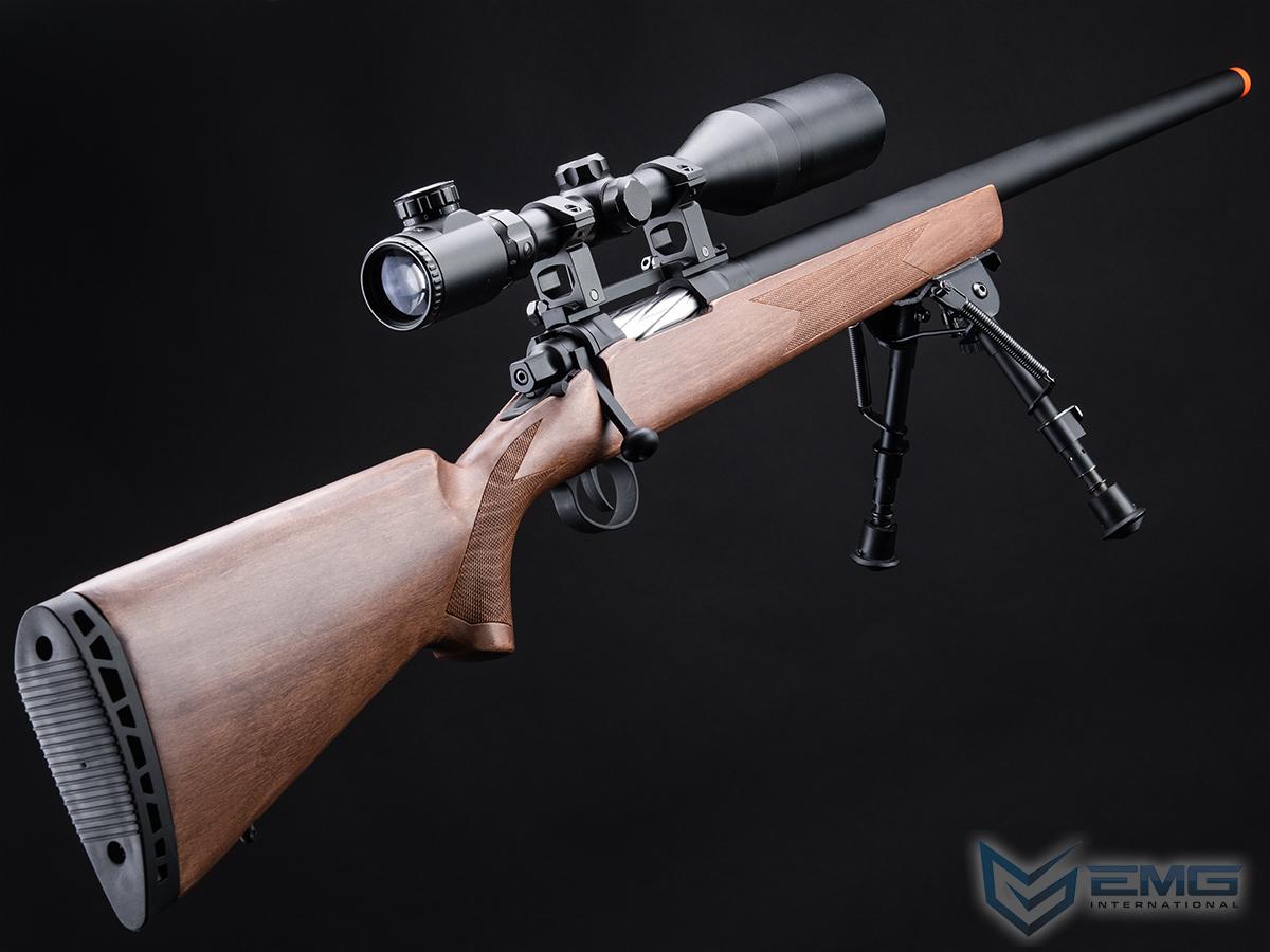 EMG Barrett Fieldcraft Airsoft Precision Bolt-Action Sniper Rifle with ...