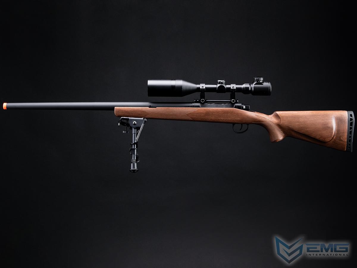 EMG Barrett Fieldcraft Airsoft Precision Bolt-Action Sniper Rifle with ...