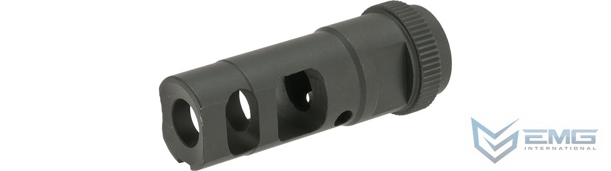EMG 14mm Positive Metal Flash Hider for M4 Airsoft AEGs - Version 2 ...