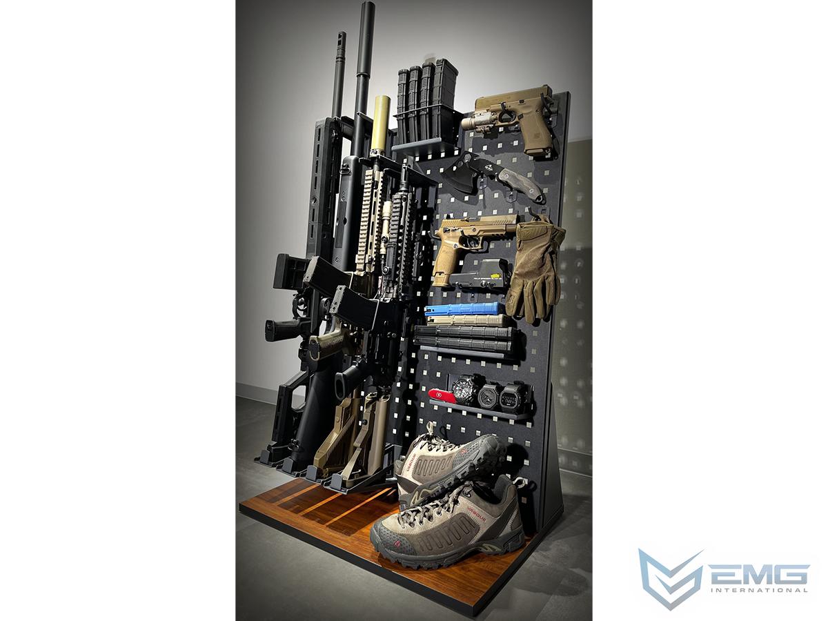 EMG "Battle Wall System" Weapon Display & Storage Solution Slanted Rack ...