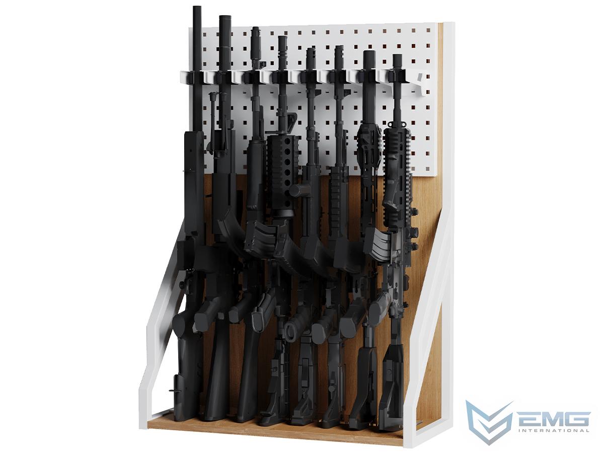 EMG "Battle Wall System" Weapon Display & Storage Solution Wood Rack ...