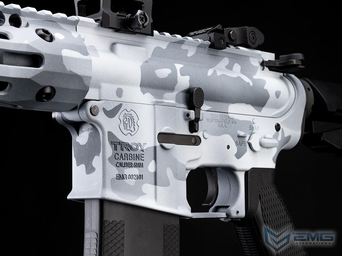 EMG Troy Industries Licensed SOCC M4 Carbine M-LOK AEG Rifle w/ Custom ...
